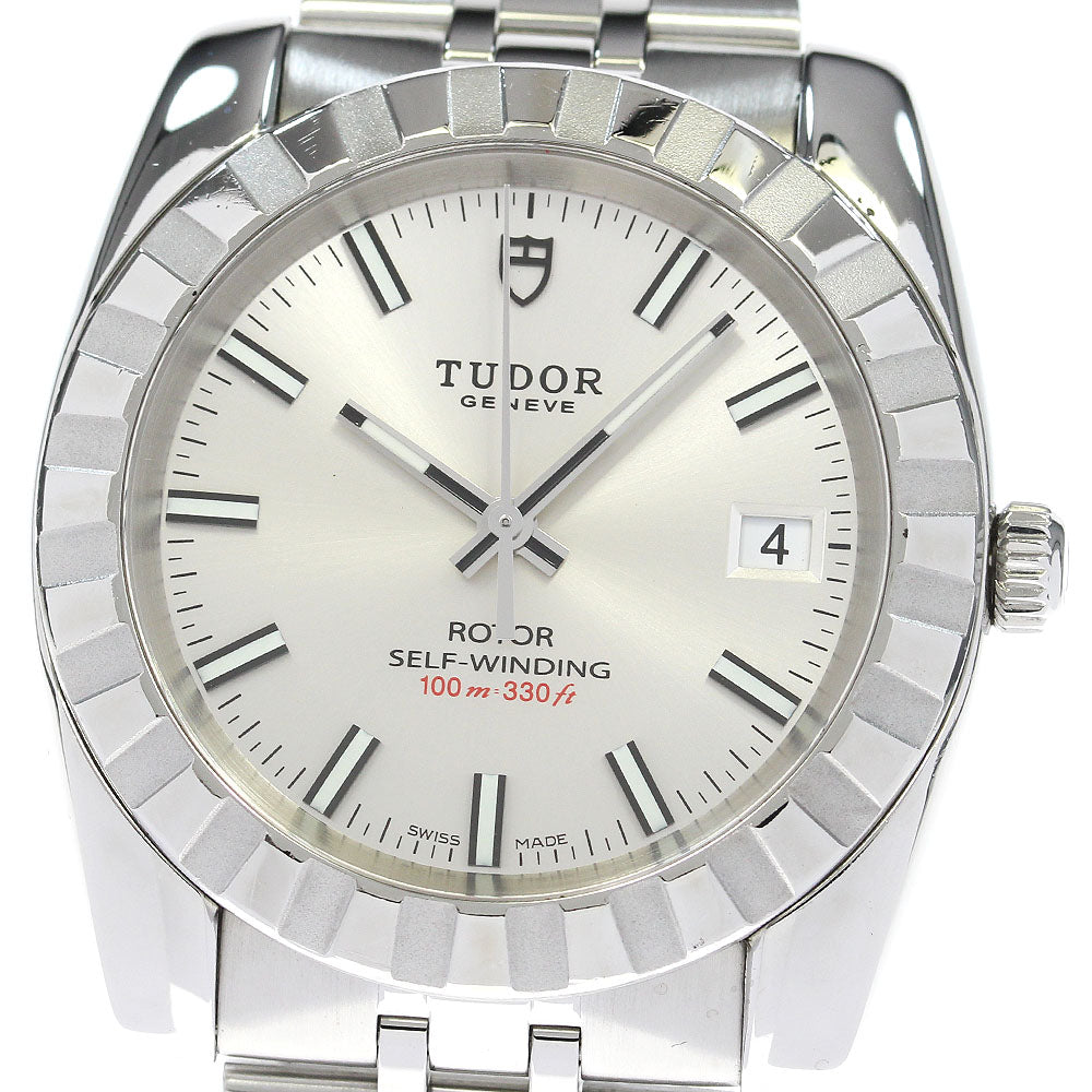 TUDOR Classic Date 21010 Silver Dial Automatic Men's Watch_826000 ...