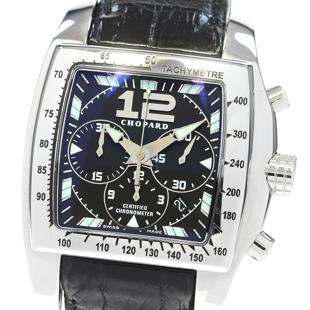 Chopard Milia Tycoon 8961 Chronograph black Dial Automatic Men's Watch ...