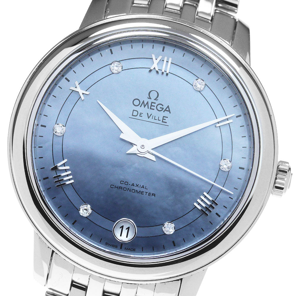 【公式】CLOSER｜オメガ OMEGA 424.10.33.20.57.001 デビル プレステージ コーアクシャル 6Pダイヤ 自動巻き ...