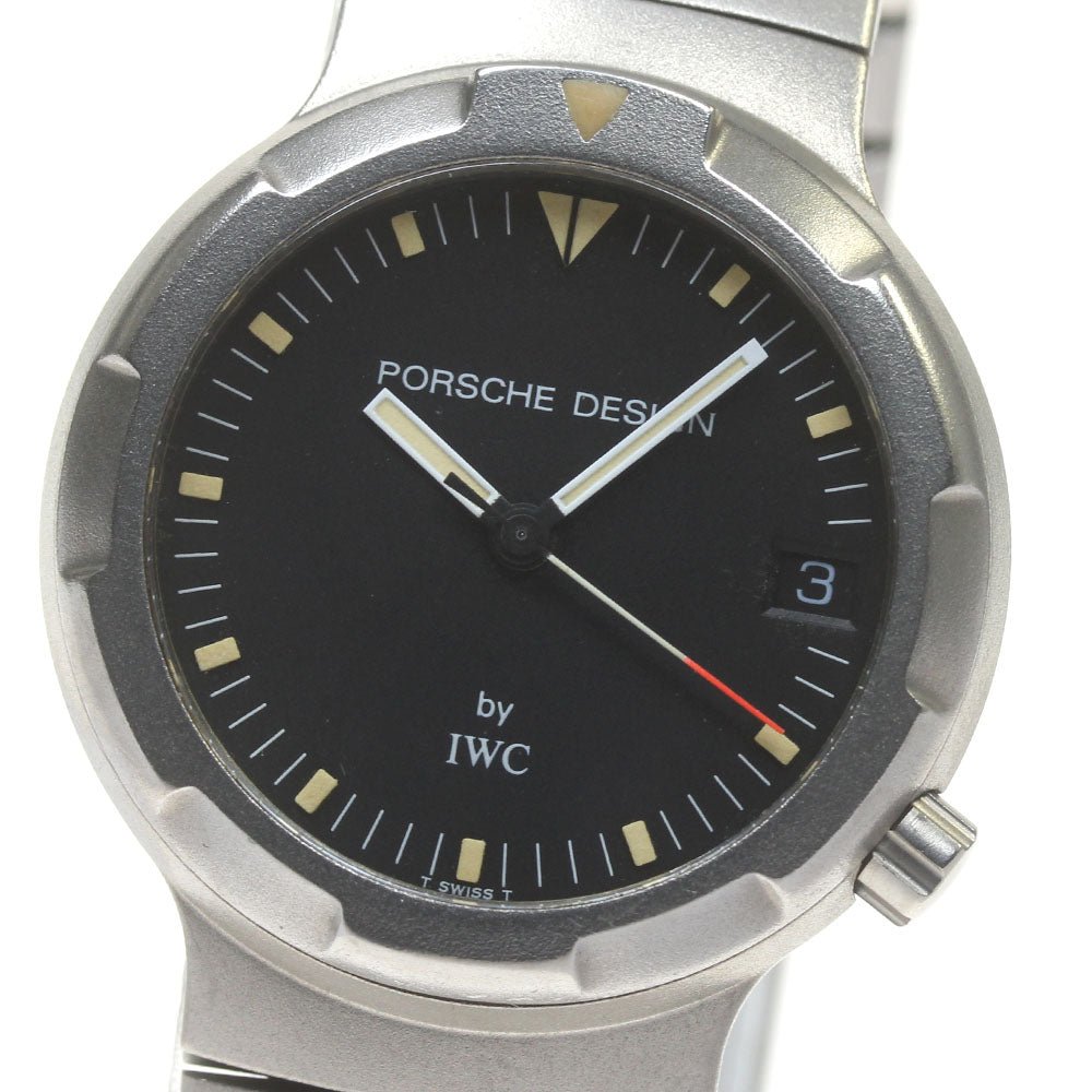 Porsche Design by IWC Ocean 500 IW350301 Date black Dial Automatic Boy ...