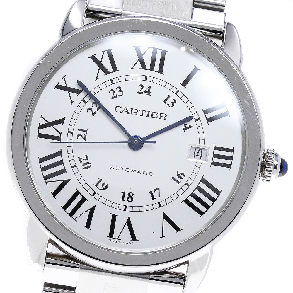 【公式】CLOSER｜カルティエ CARTIER W6701011 ロンドソロ ドゥ カルティエXL デイト 自動巻き メンズ _868565
