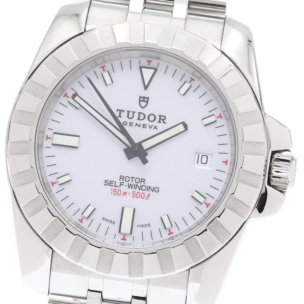 TUDOR Sports collection 20010 Date white Dial Automatic Men's Watch_86 ...