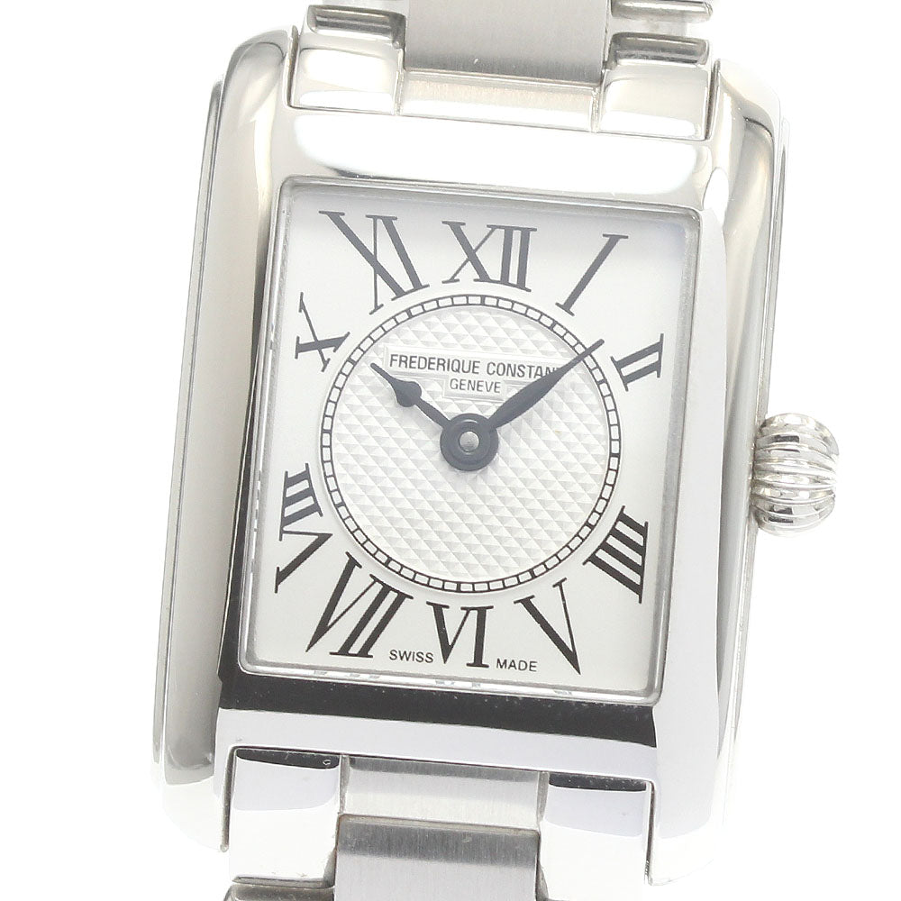FREDERIQUE CONSTANT Classic Carre FC-200X1C12/4/6 Quartz Ladies Watch ...