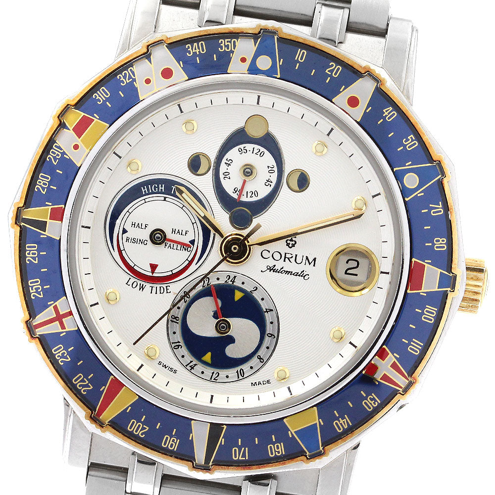 【公式】CLOSER｜コルム CORUM 277.830.21 V585 アドミラルズカップ マレ YGベゼル 自動巻き メンズ 良品 _896381