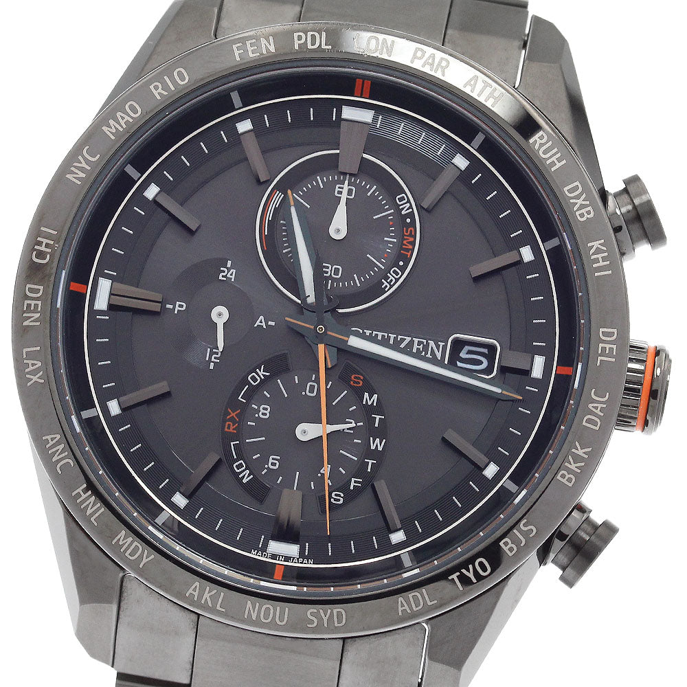 CITIZEN Atessa H800-T025871/AT8185-62E Solar Powered Radio Men's Watch ...