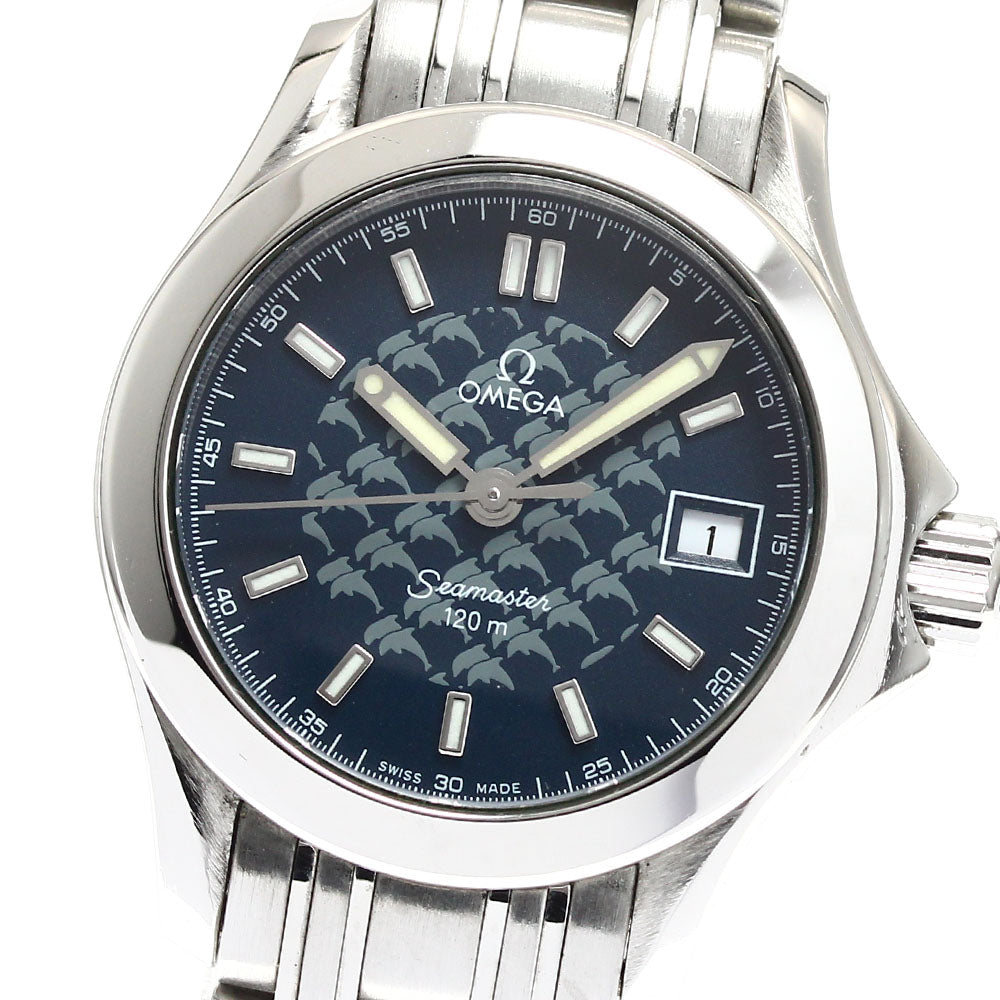 【公式】CLOSER｜オメガ OMEGA 2588.80 シーマスター120 ジャックマイヨール2002 デイト 1500本限定 クォーツ ...
