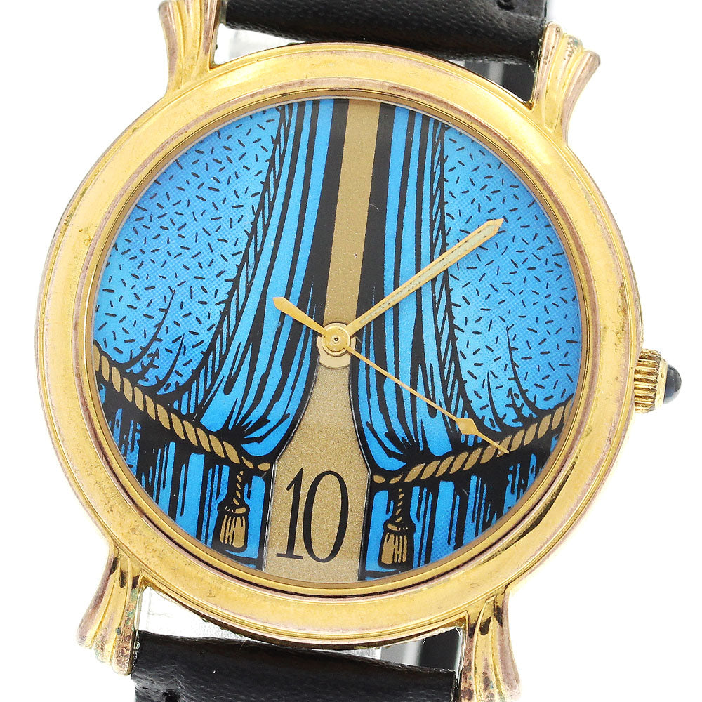 VINCENT CALABRESE Initial limited Jumping hour Quartz Men's Watch_9160 ...