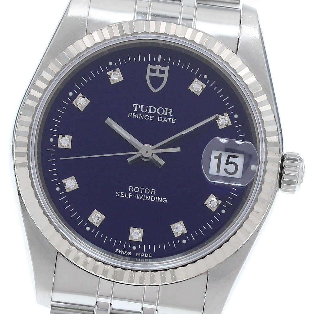 【公式】CLOSER｜チュードル TUDOR 74034 プリンスデイト 10Pダイヤ WGベゼル 自動巻き メンズ _939048