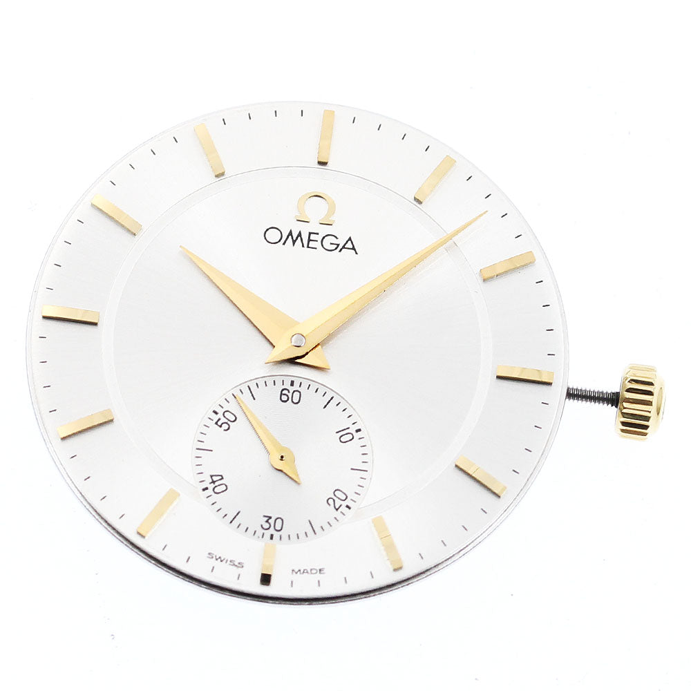 OMEGA Movement Cal.651 Small Second Silver Dial Hand Winding Men's Wat ...