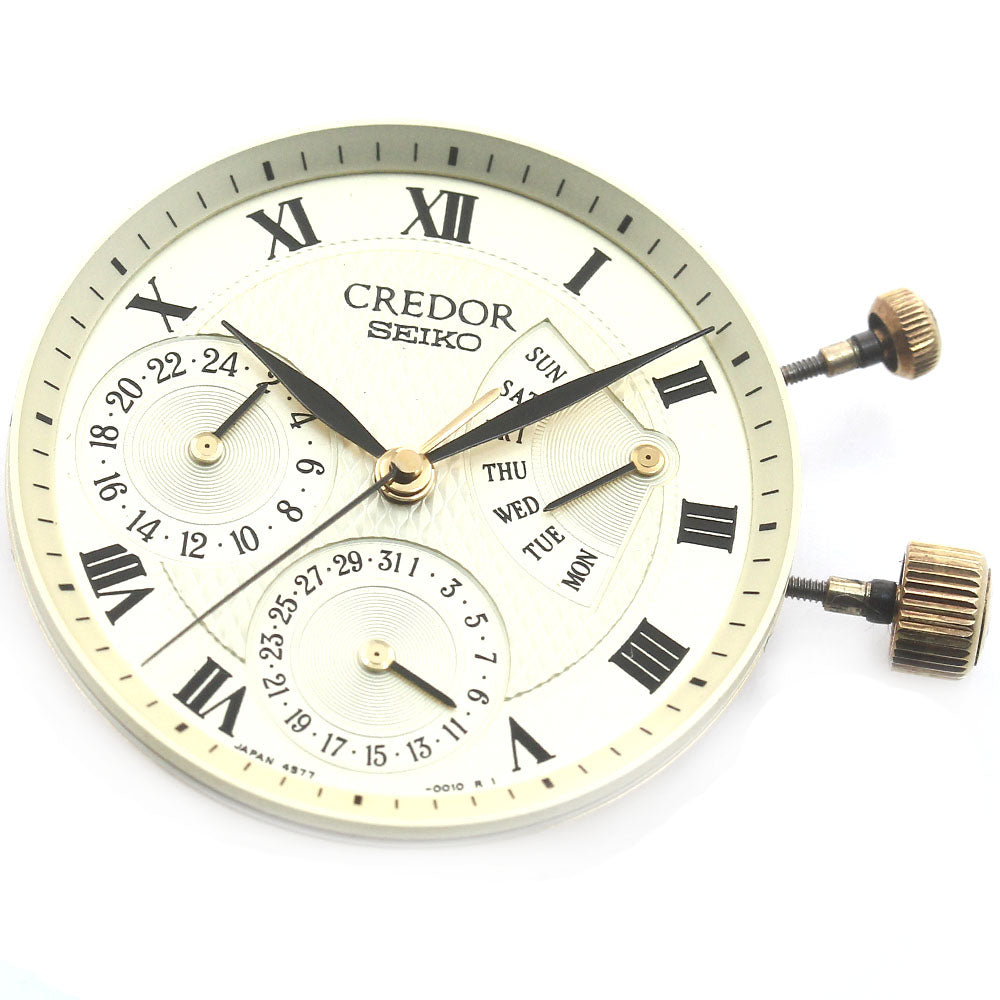 SEIKO CREDOR Movement Cal.4S77A gold Dial Automatic Men's Watch_S-11 ...